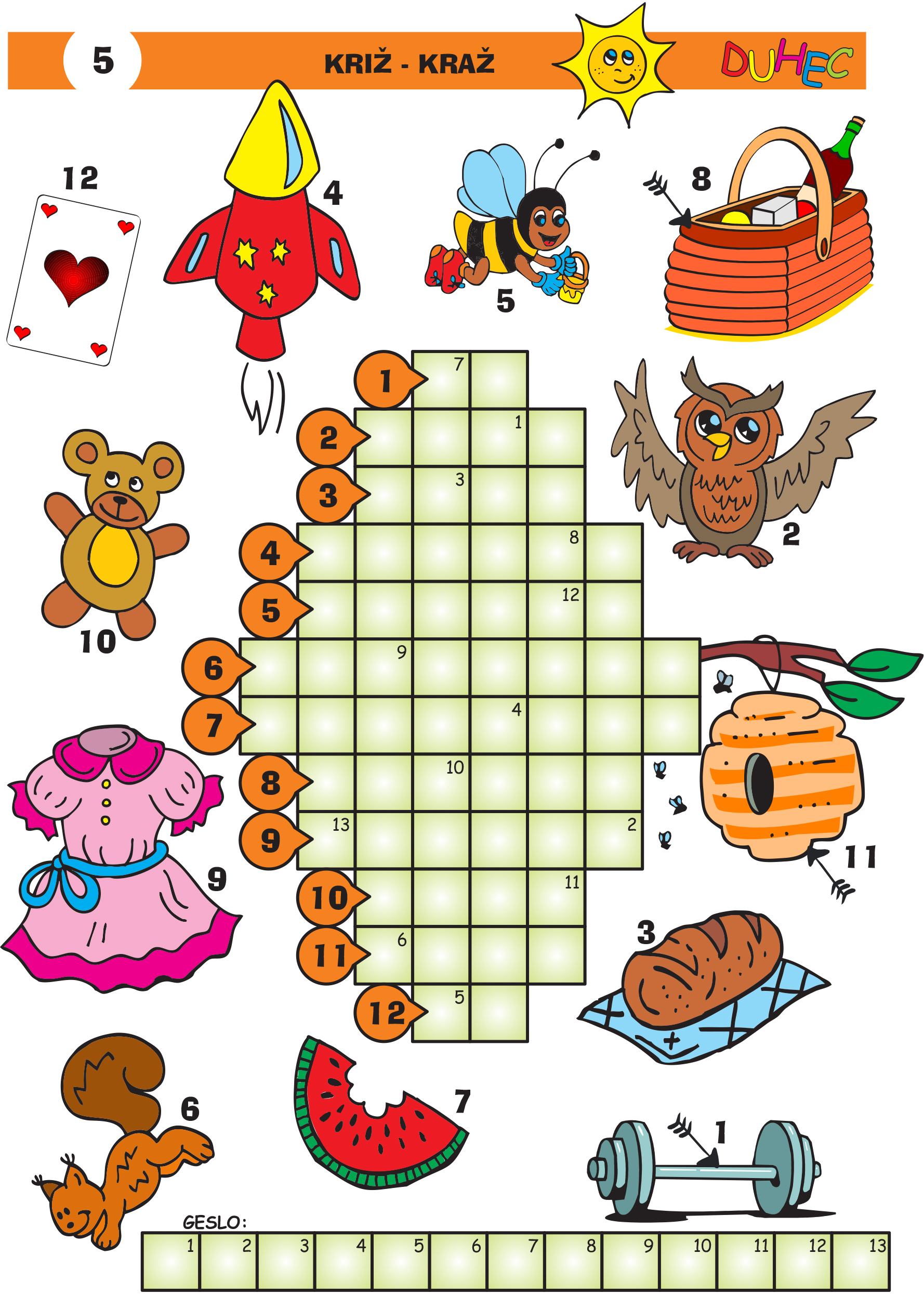 Vsebine | Duhec Zabavnik